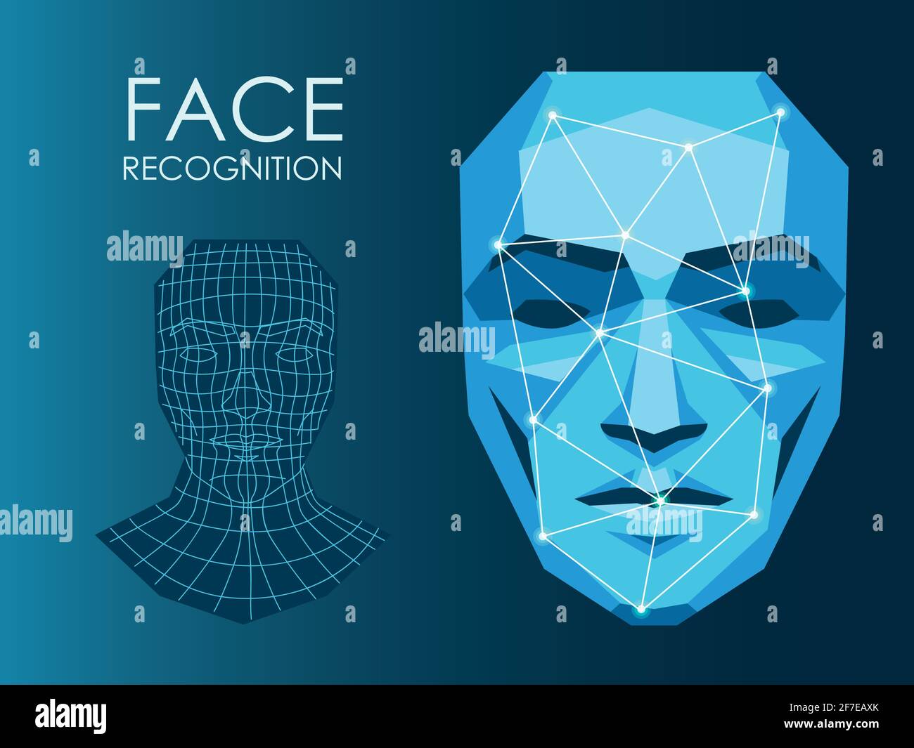 Face Recognition Verification Stock Vector Image And Art Alamy