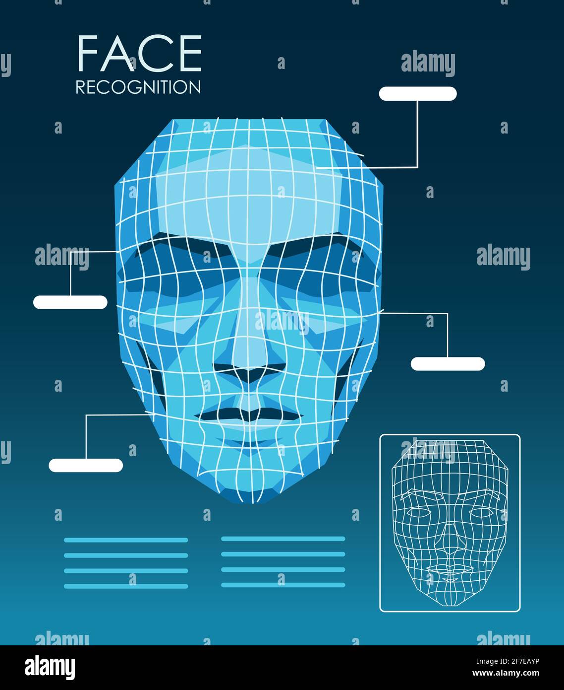 face recognition identification Stock Vector Image & Art - Alamy