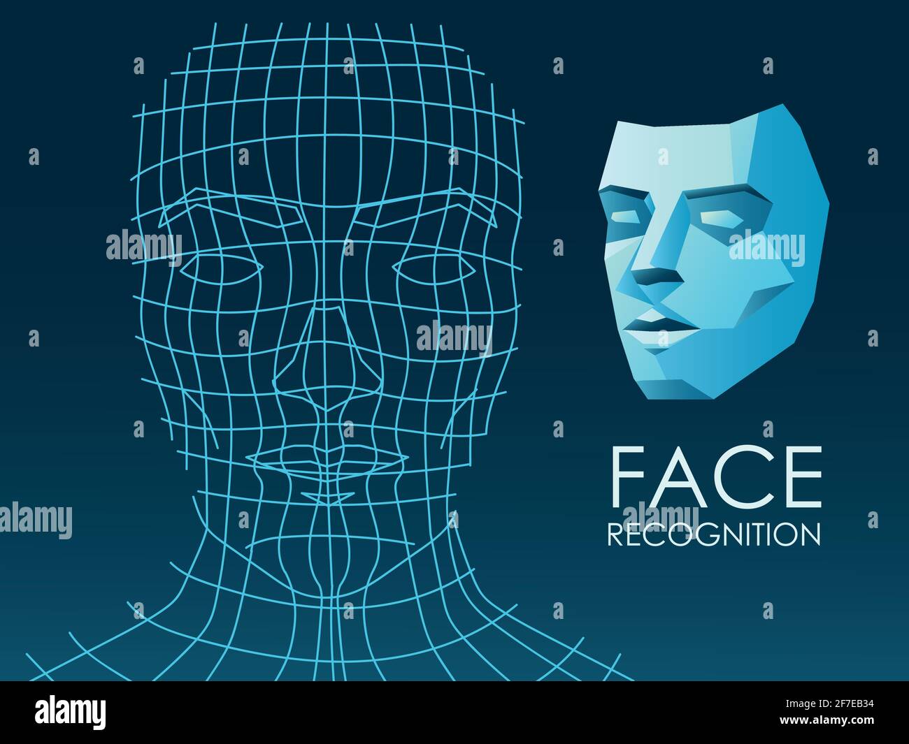 face recognition identity Stock Vector Image & Art - Alamy