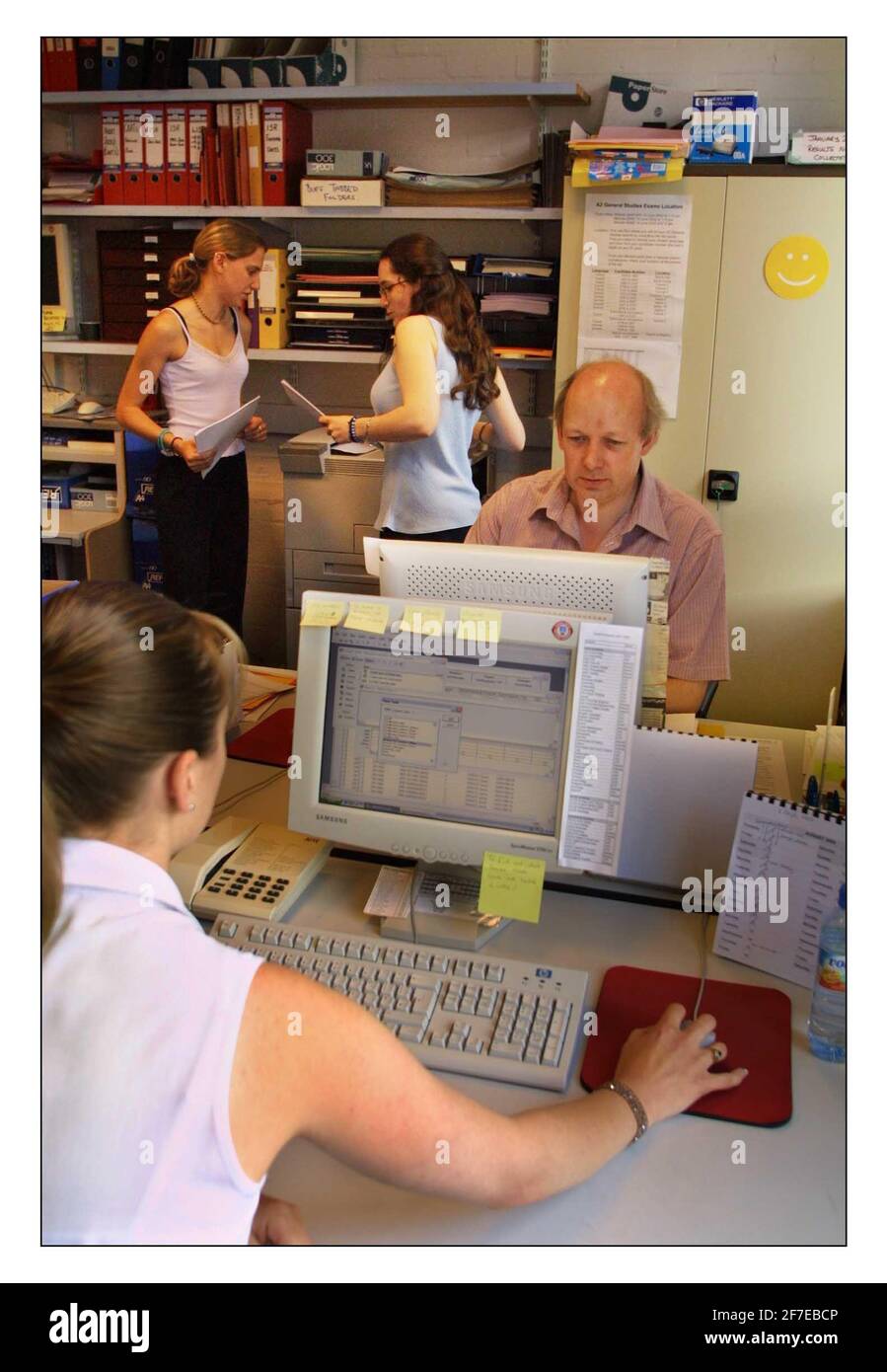 The Sixth Form College Farnborough........Staff Prepare A Level results ...
