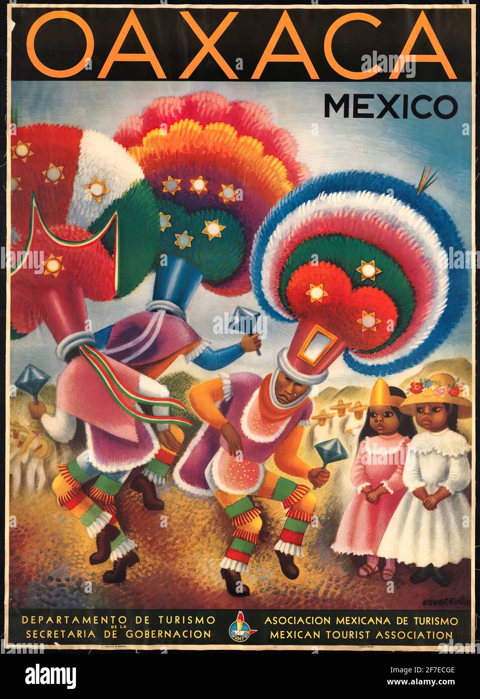 Vintage mexican poster hi-res stock photography and images - Alamy