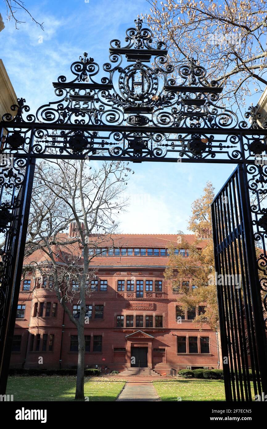 Campus entrance gate hi-res stock photography and images - Alamy