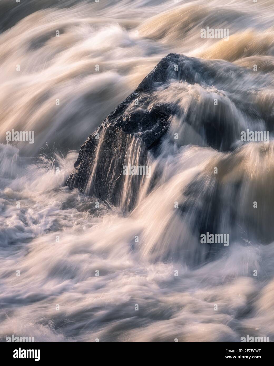Frothy falls over the rocks hi-res stock photography and images - Alamy