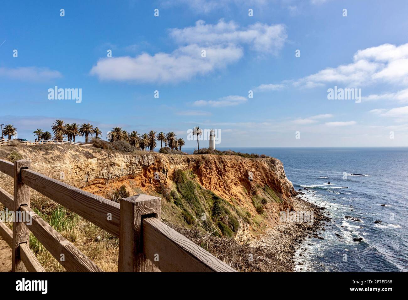 Point Vicente Lighthouse in Rancho Palos Verdes, CA, USA Stock Photo - Alamy