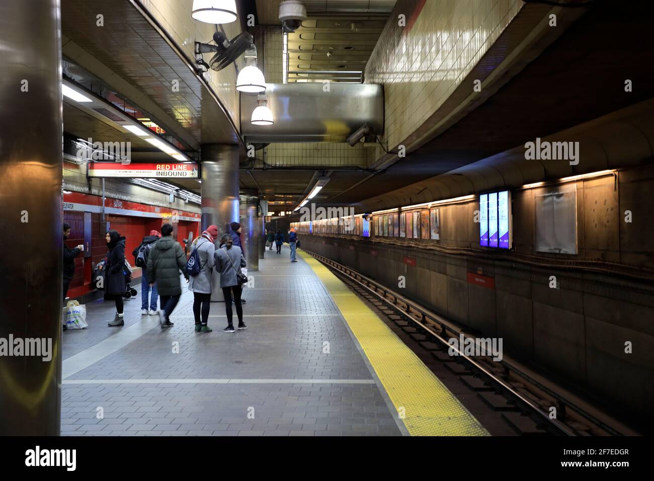 Subway Station of Harvard at Harvard Square.Cambridge.Massachusetts.USA ...