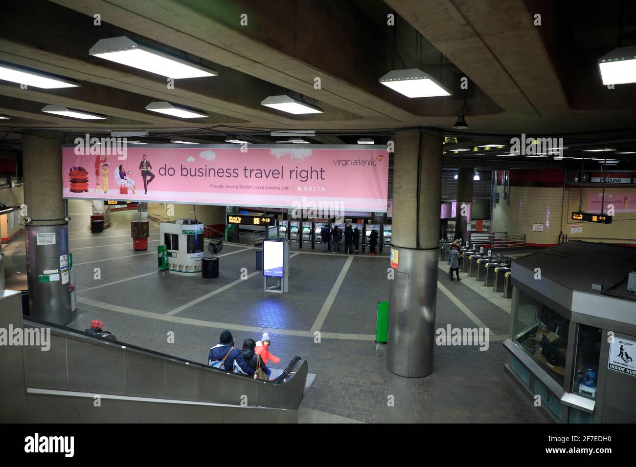 Subway Station of Harvard at Harvard Square.Cambridge.Massachusetts.USA ...