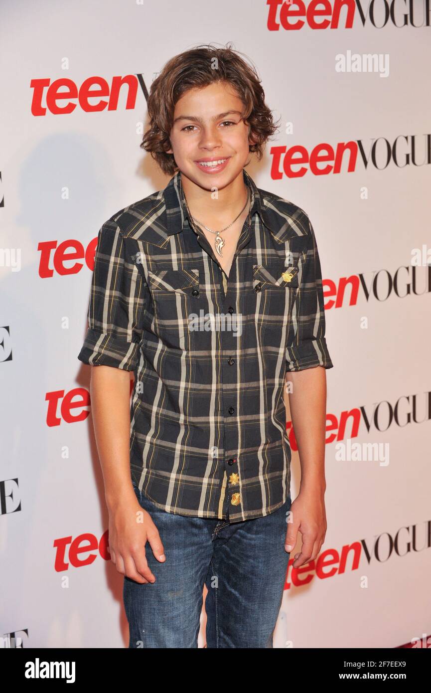 Actor Jake T. Austin attends arrivals for the 6th annual Teen Vogue ...