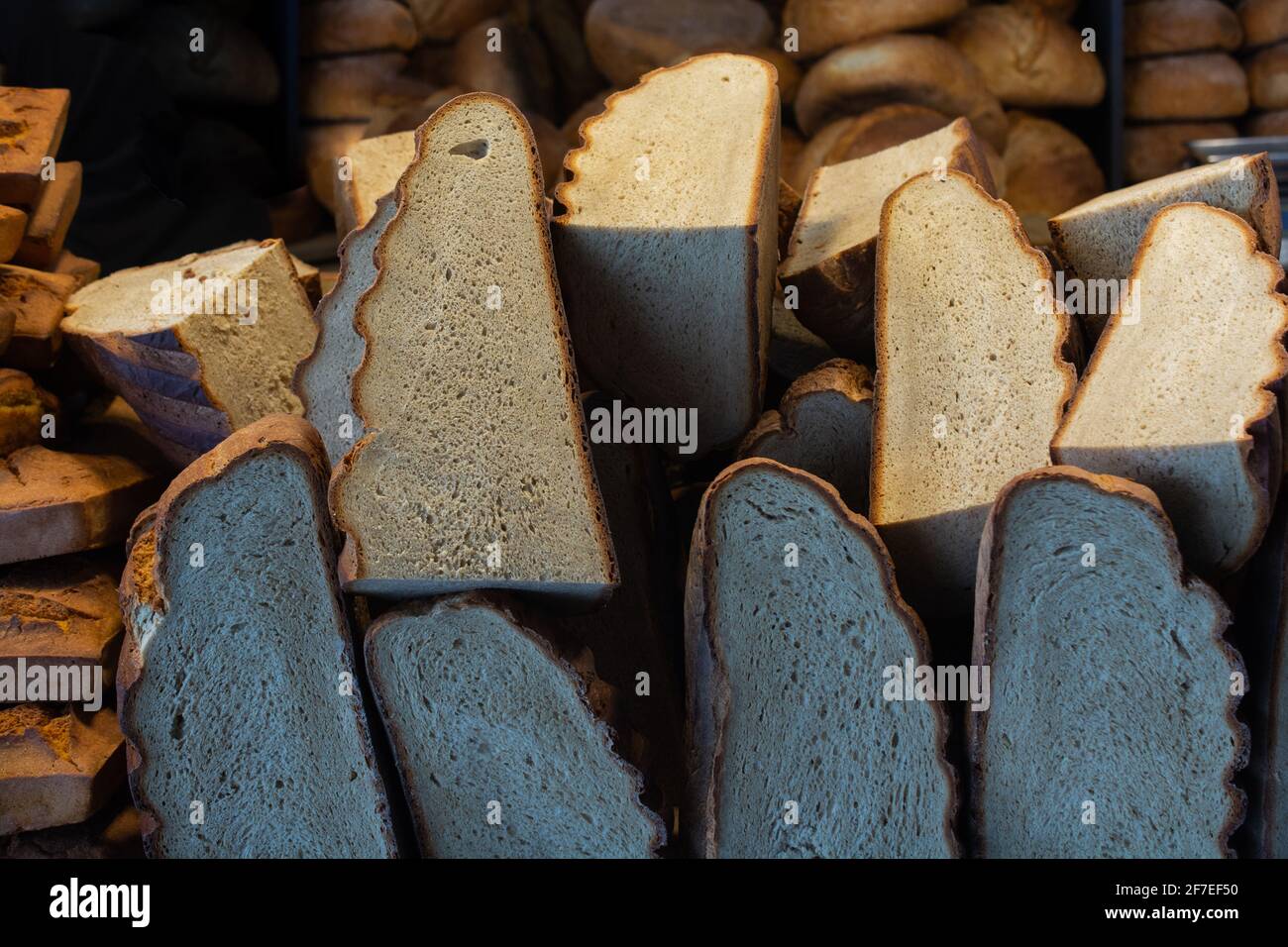 Traditional Turkish style made bread loaf Stock Photo - Alamy