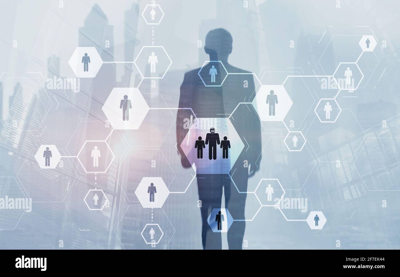 Recruitment Wallpaper for conference and presentation Stock Photo - Alamy