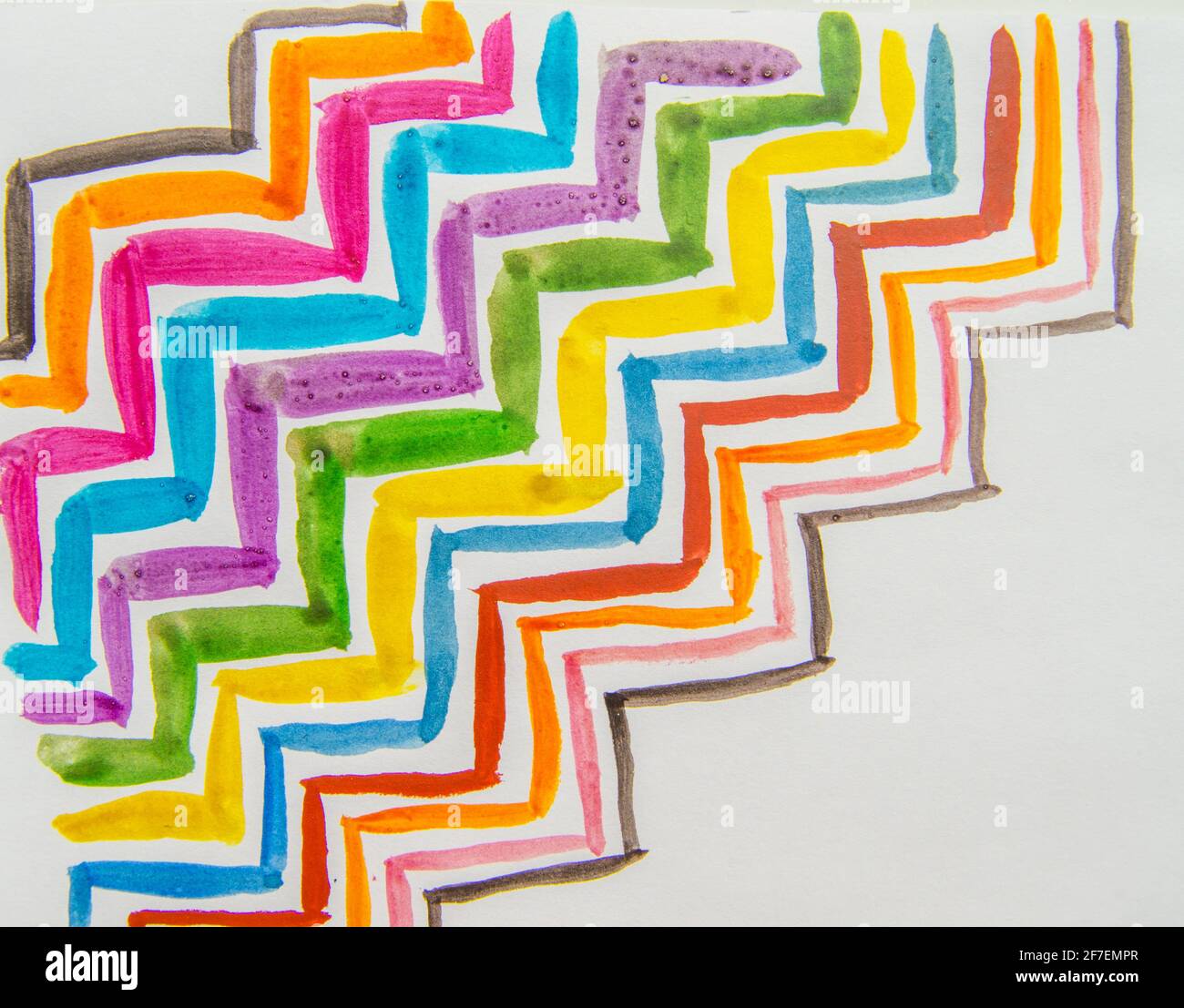Zigzag Pattern High Resolution Stock Photography and Images - Alamy