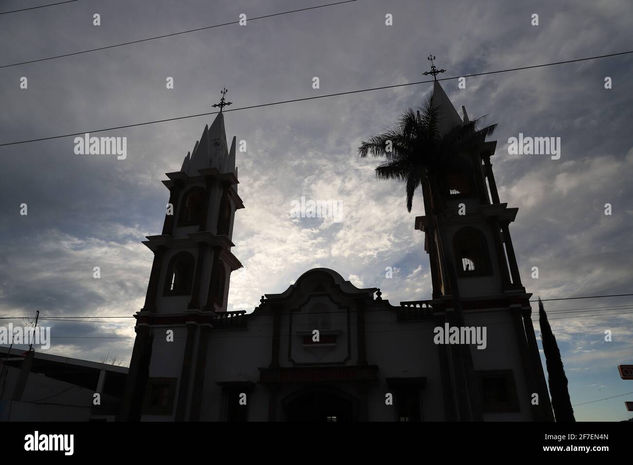 Temple of Santa Rosalía La Fe Baptist Church in the municipality of ...