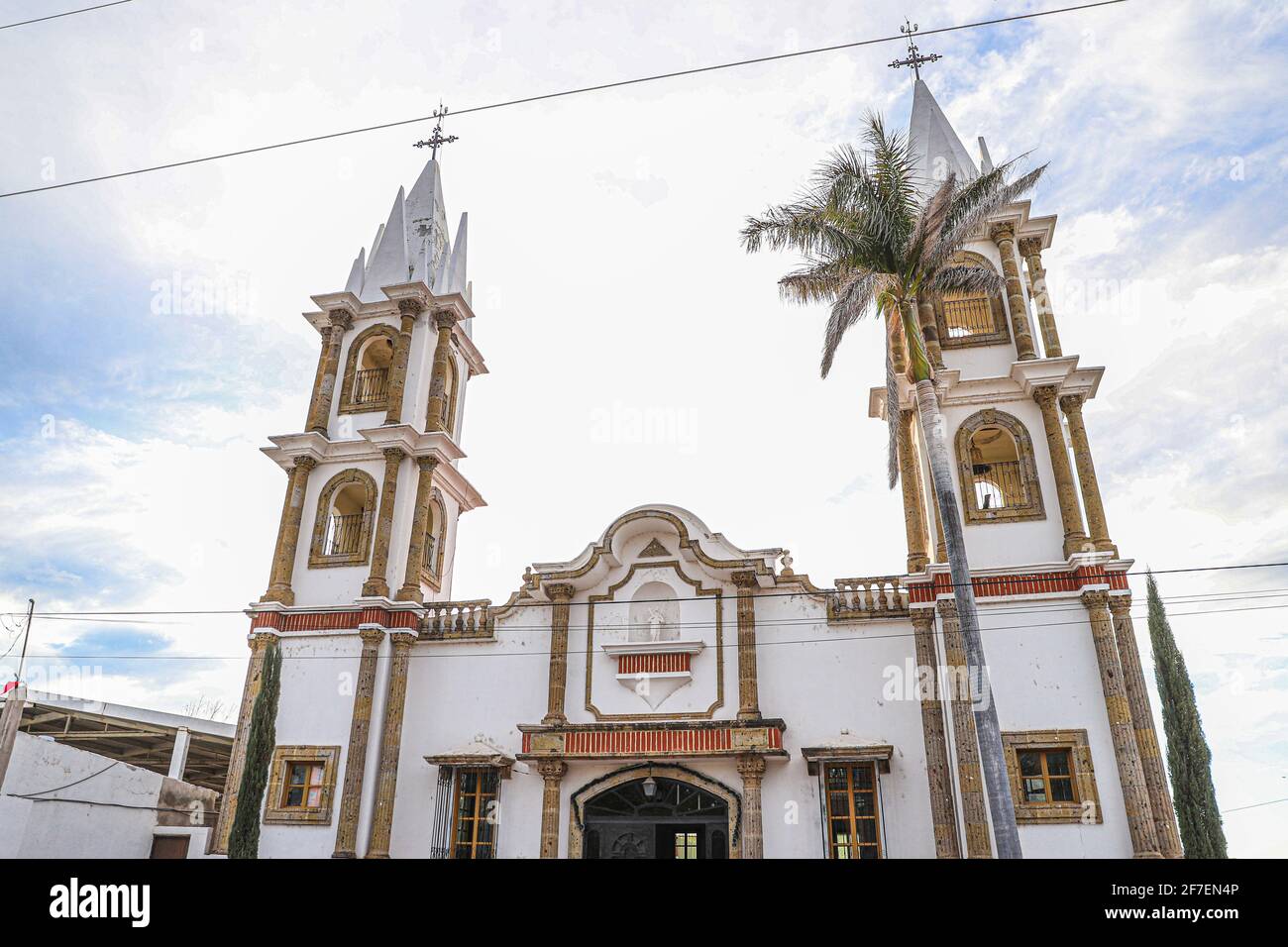 Temple of Santa Rosalía La Fe Baptist Church in the municipality of ...