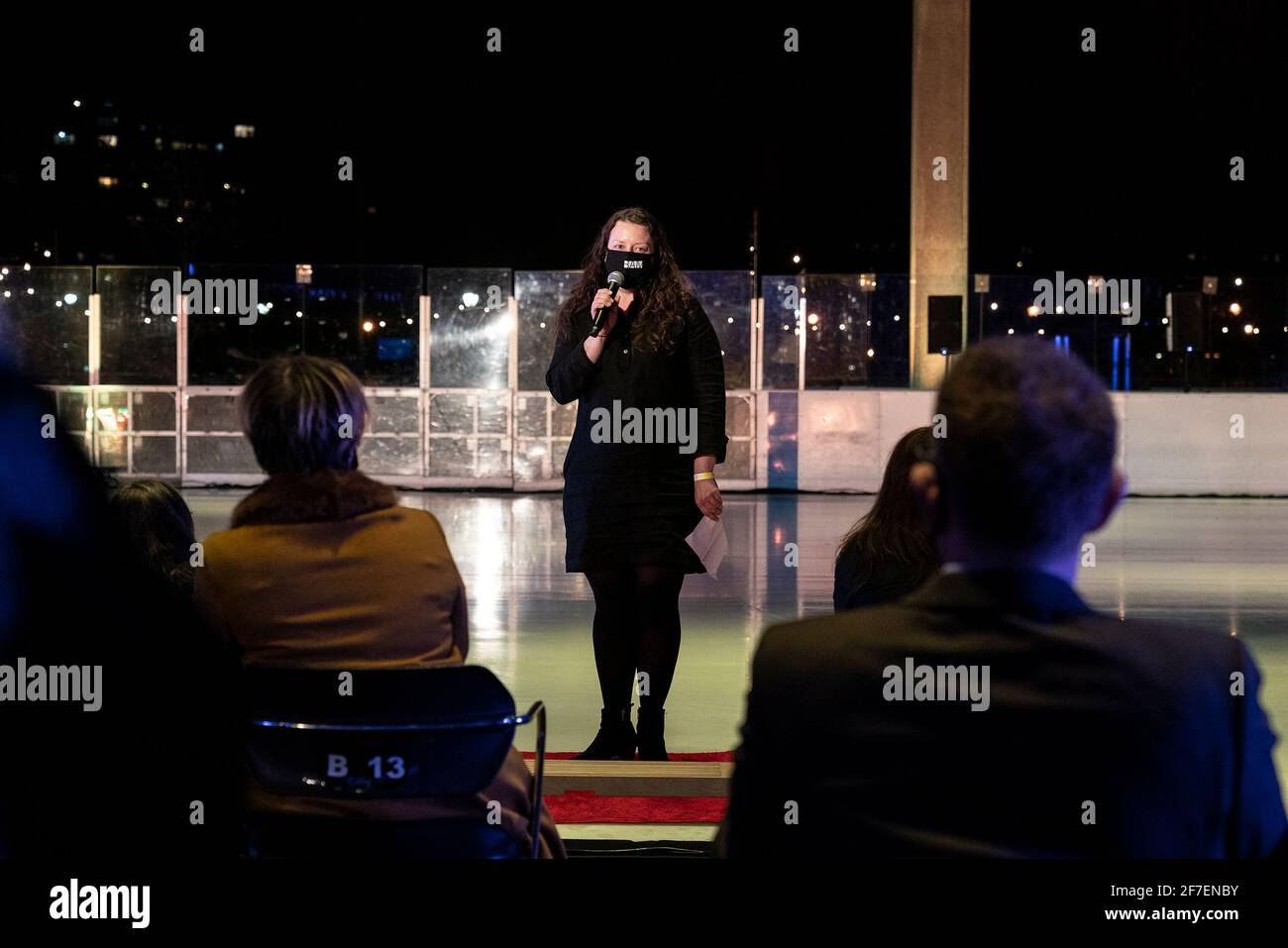 Opeining remarks by Co-interim President of BAM Elizabeth Moreau before ...