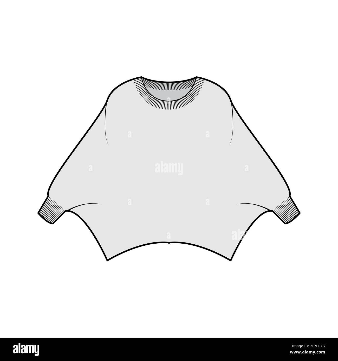 Batwing sleeve Stock Vector Images - Alamy