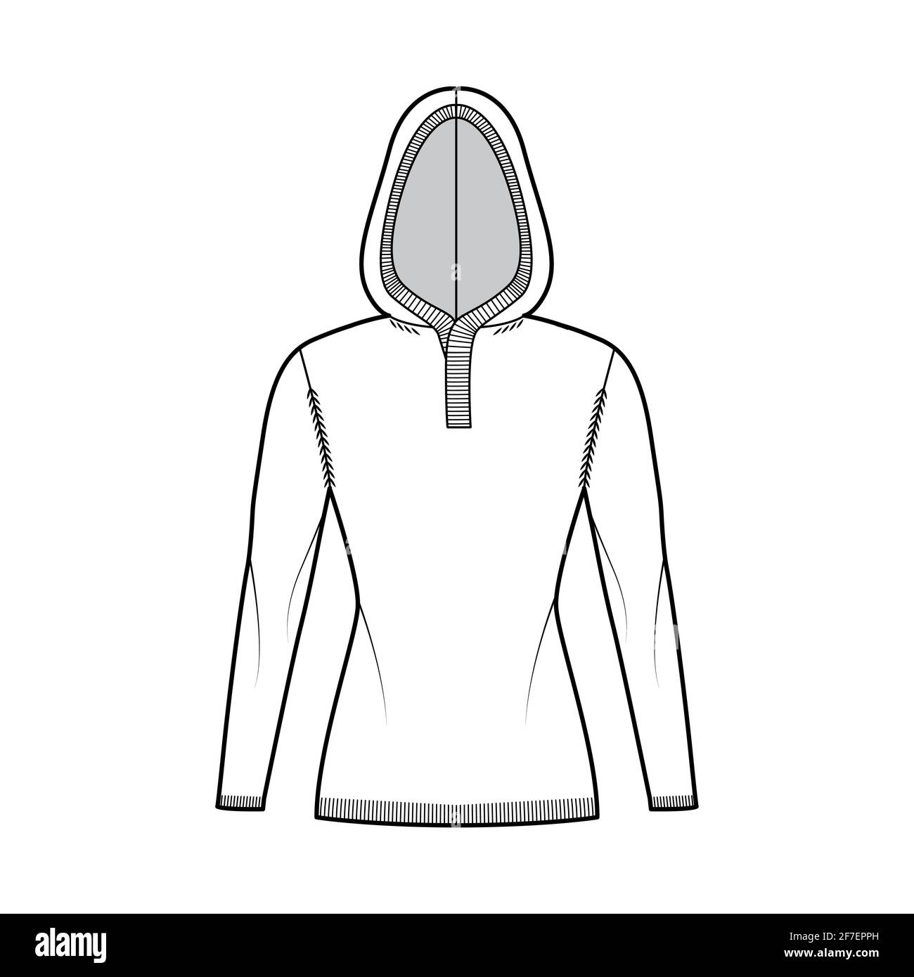 Hooded Woman Drawing