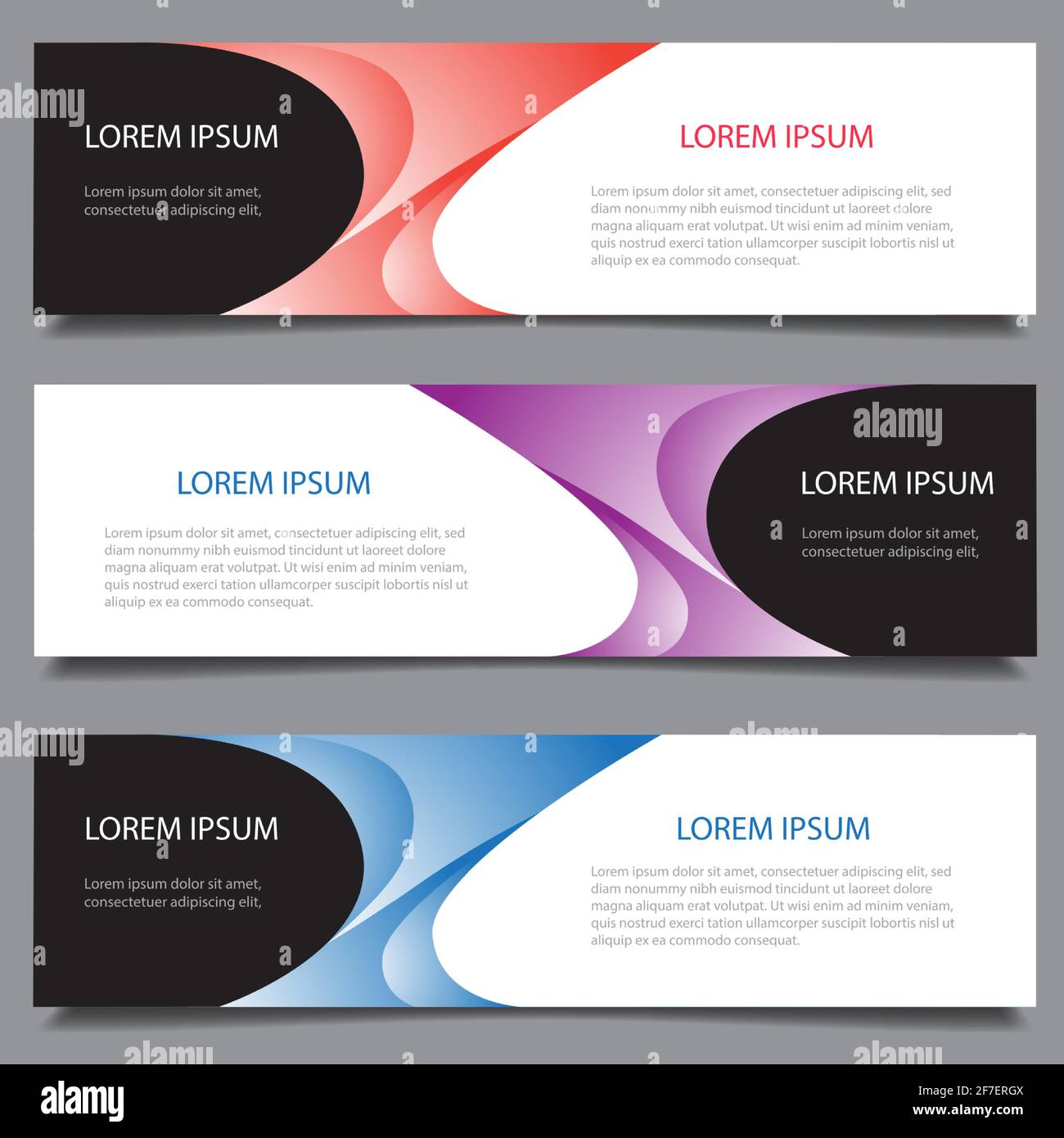 Collection of banners for design. Sale label message for advertising ...