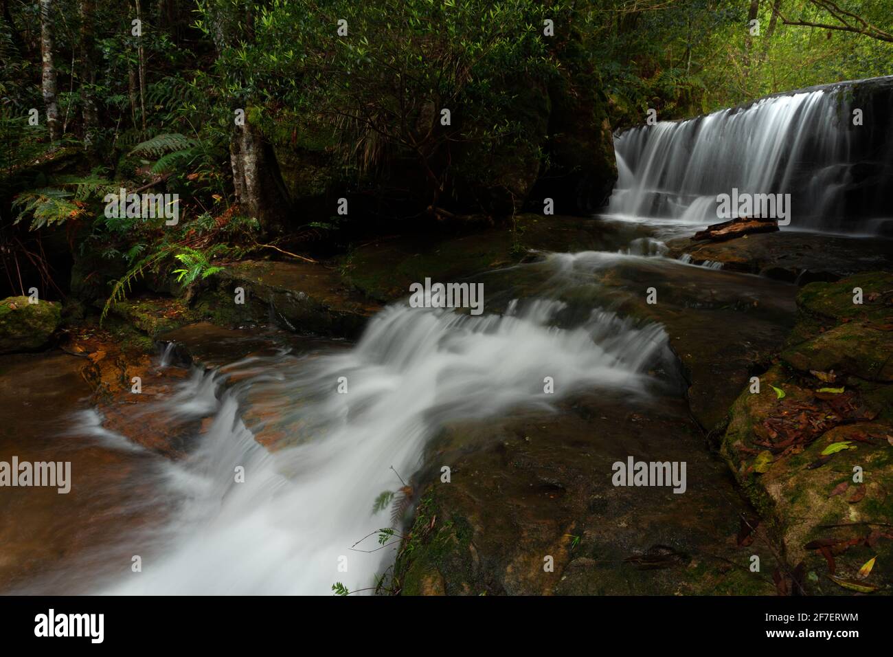 Beautiful cascading waterfall hi-res stock photography and images - Alamy