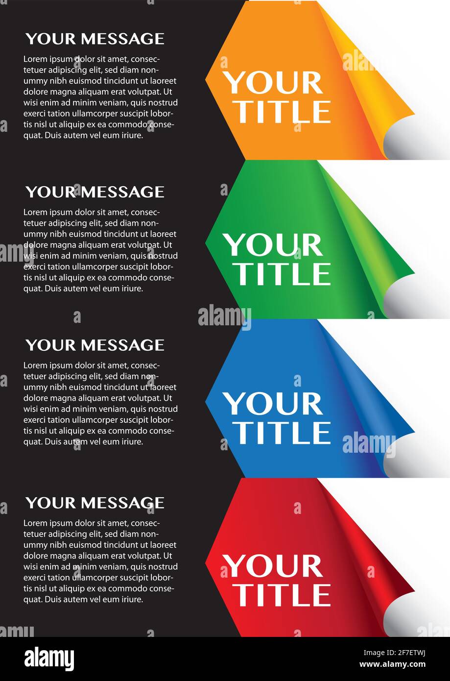 Colorful layout Design template for multi uses. Vector illustration ...