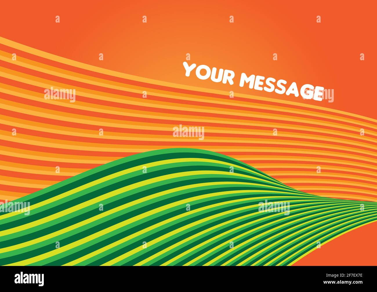Layout design of smooth lines background in two colors. Vector ...