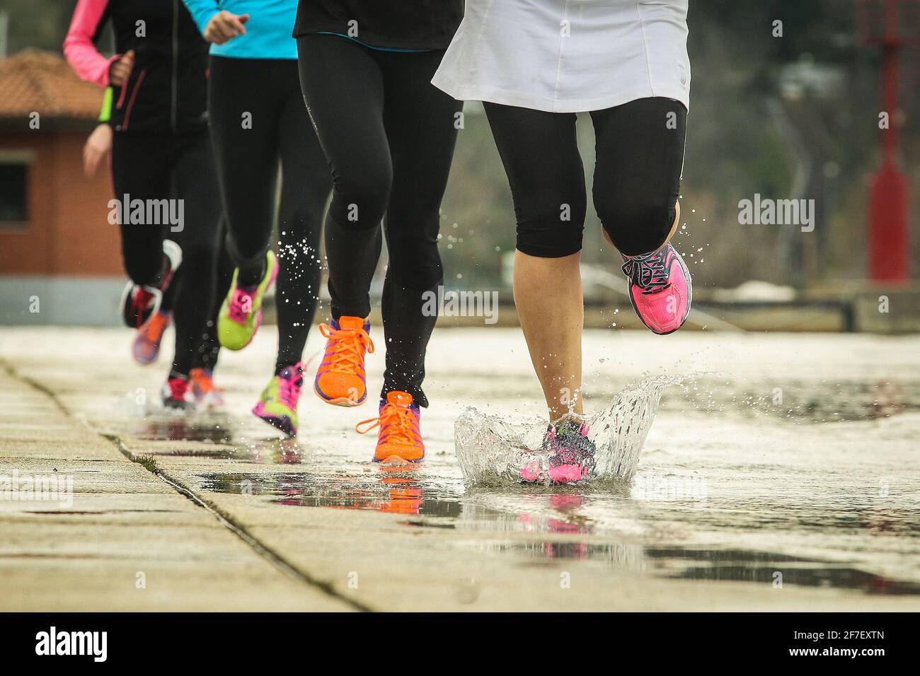 Woman splashing cold water hi-res stock photography and images - Alamy