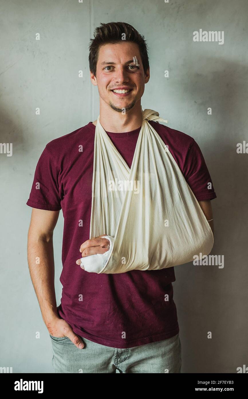 Leg plaster funny hi-res stock photography and images - Alamy