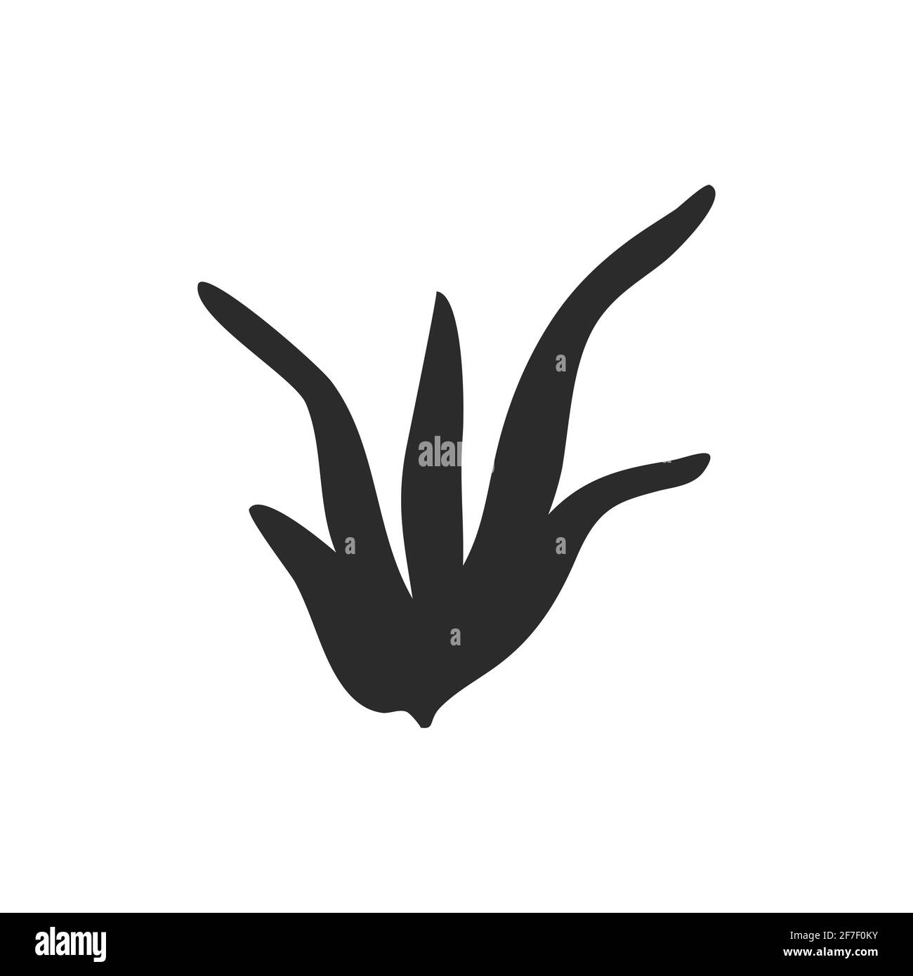 Sea grass aquarium plant Stock Vector Images - Alamy