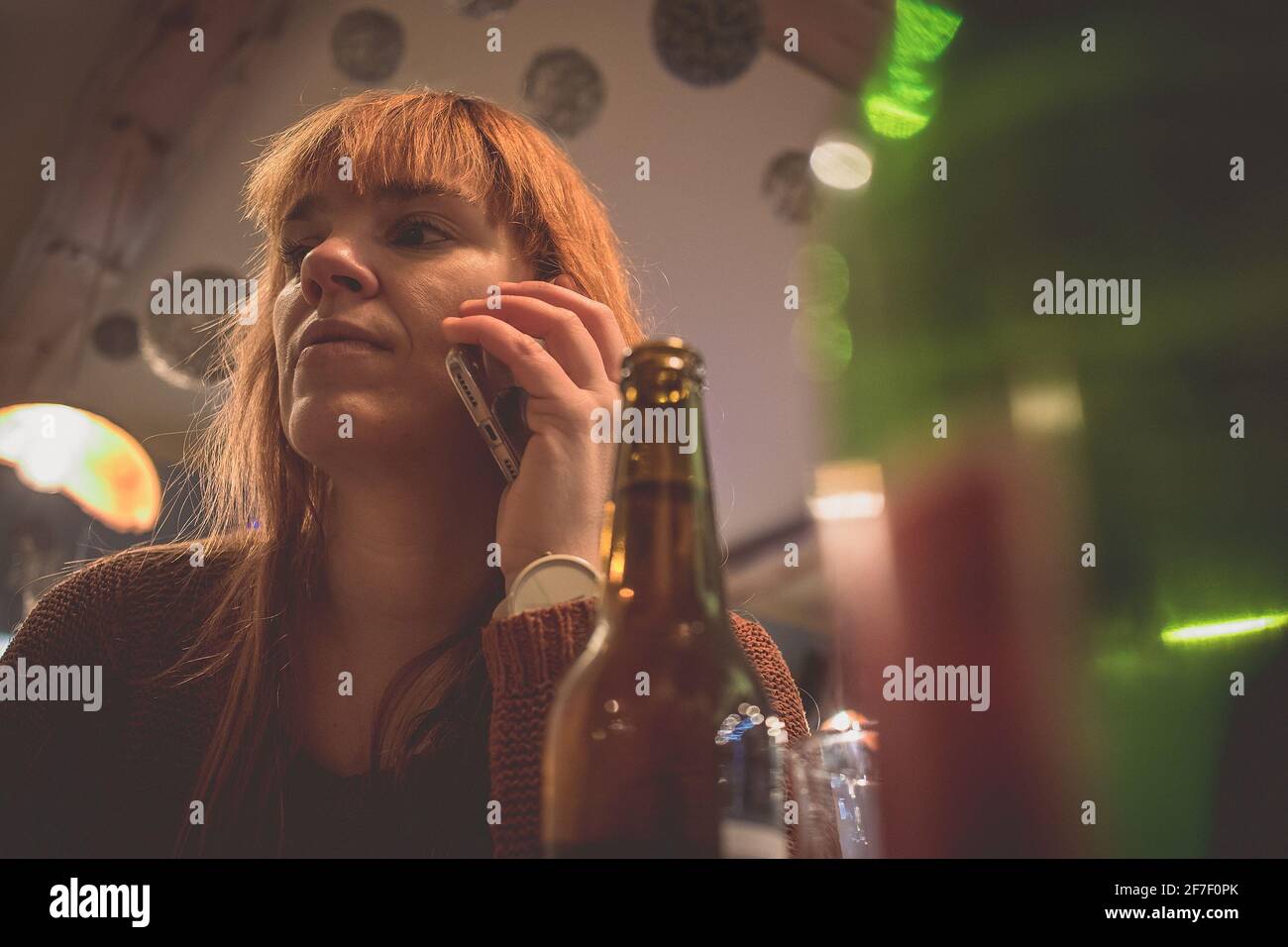 Drunk young woman taxi hi-res stock photography and images - Alamy