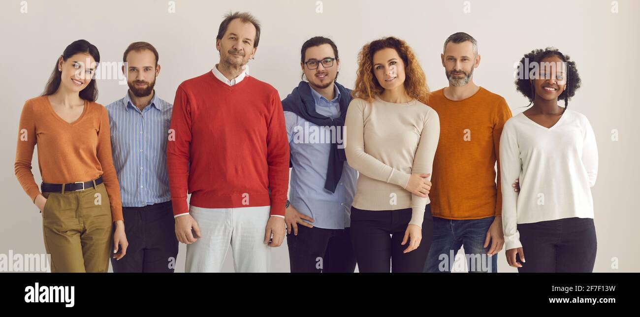 Group diverse people standing hi-res stock photography and images - Alamy