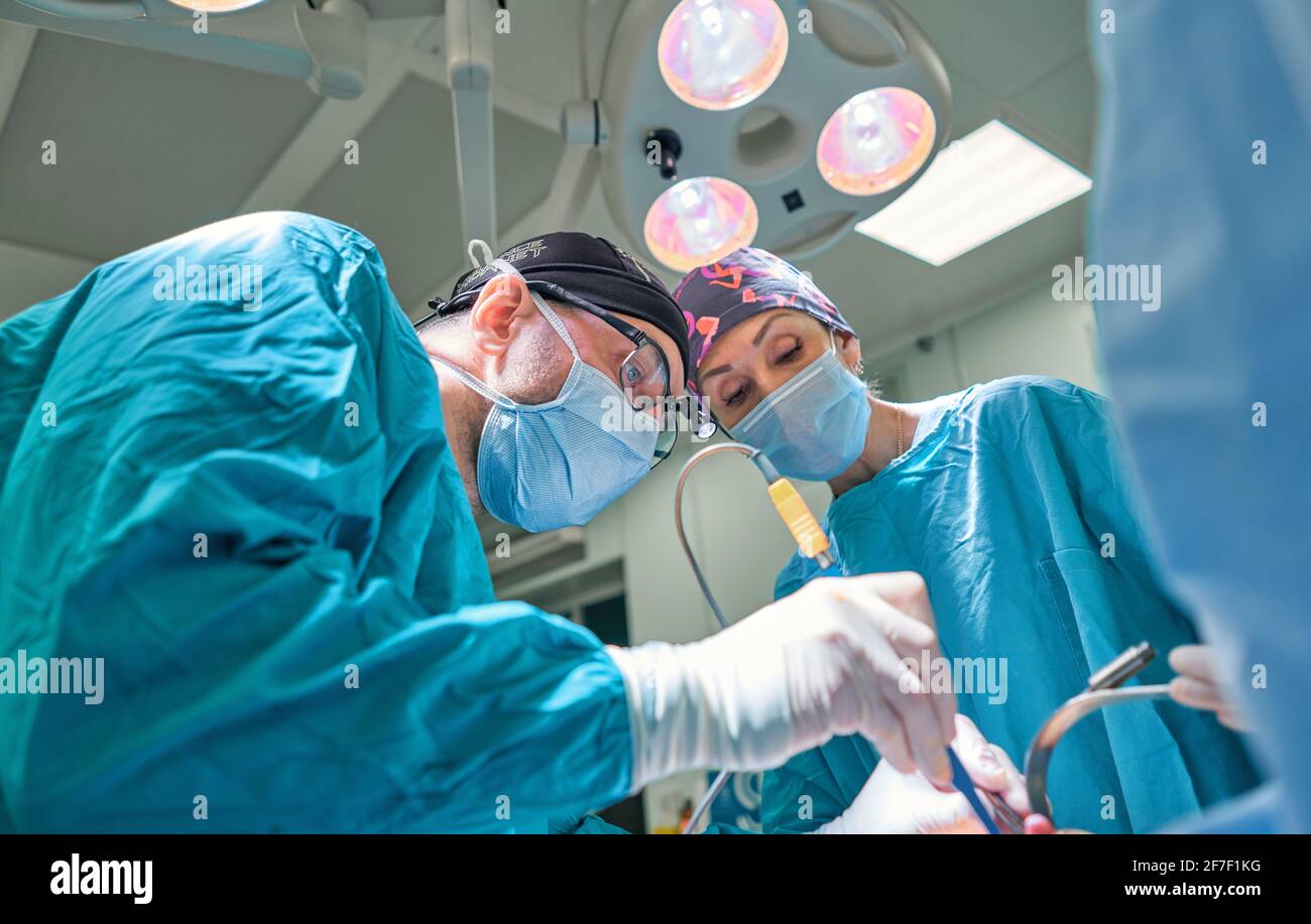 Worker operating in technical room hi-res stock photography and images ...
