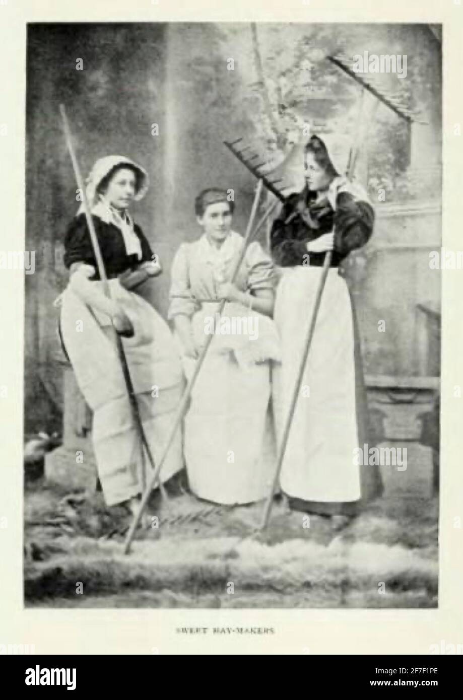 Early Joseph Chenhall photograph from 1899 entitled Sweet Haymakers ...