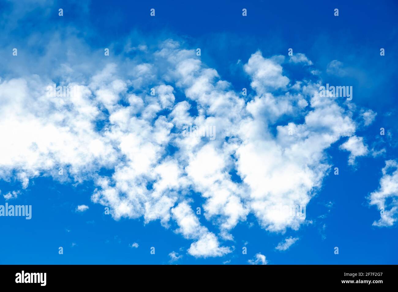 blue sky and clouds at Beau Bassin in the republic of Mauritius Stock ...