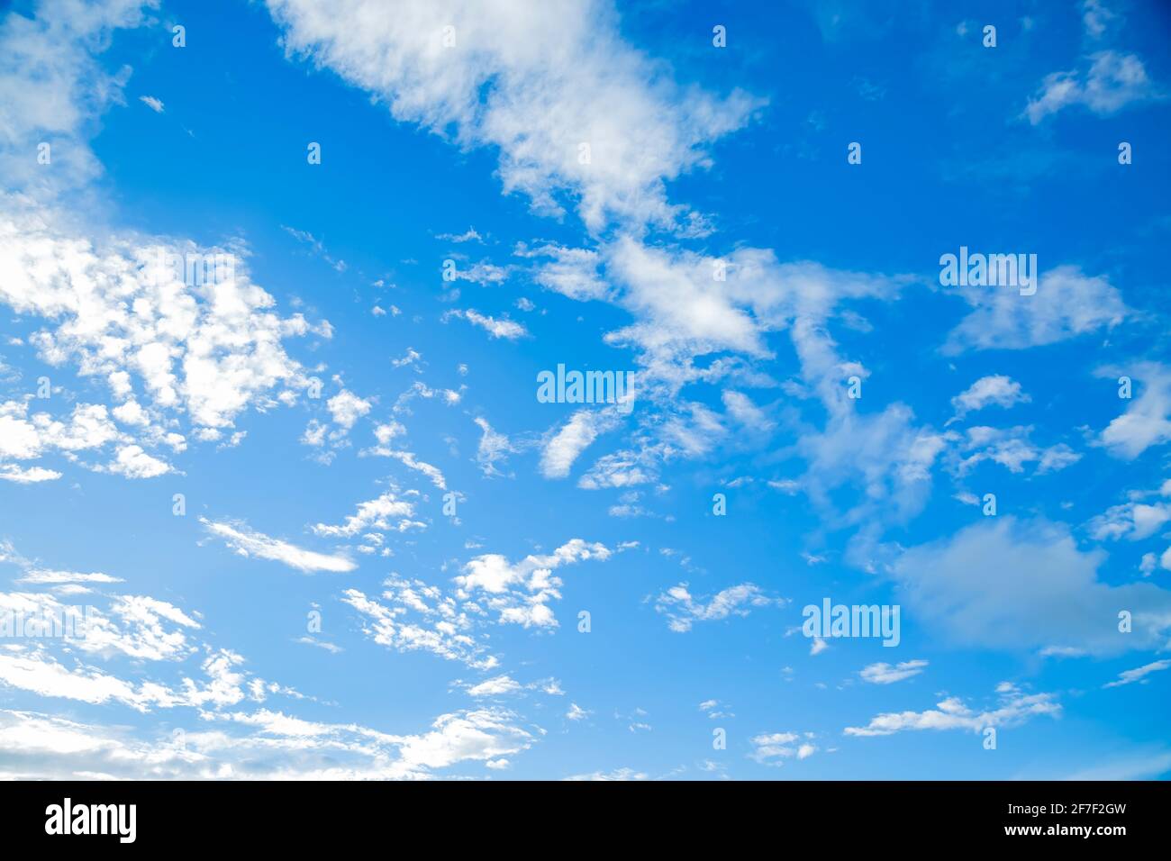 blue sky and clouds at Beau Bassin in the republic of Mauritius Stock ...