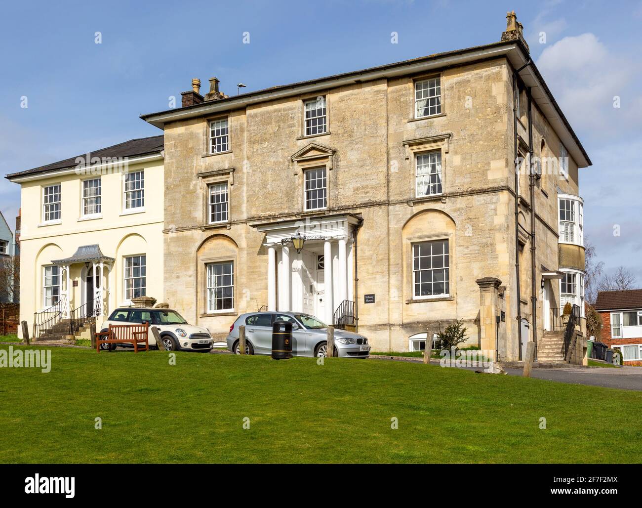 Silbury House listed historic building, The Green, Marlborough ...
