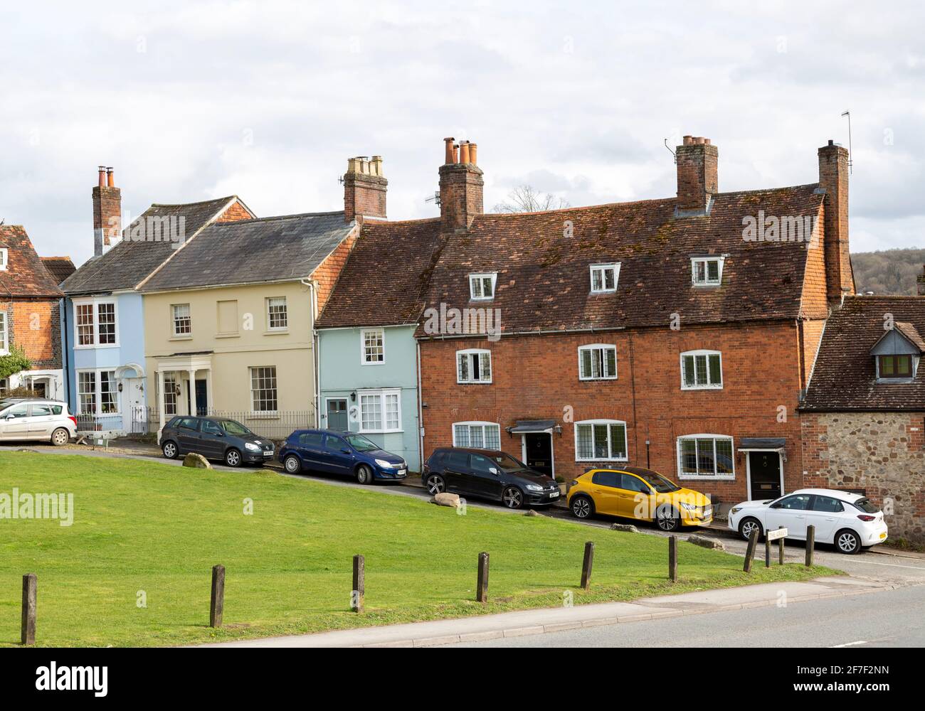 Listed historic buildings The Green, Marlborough, Wiltshire, England ...