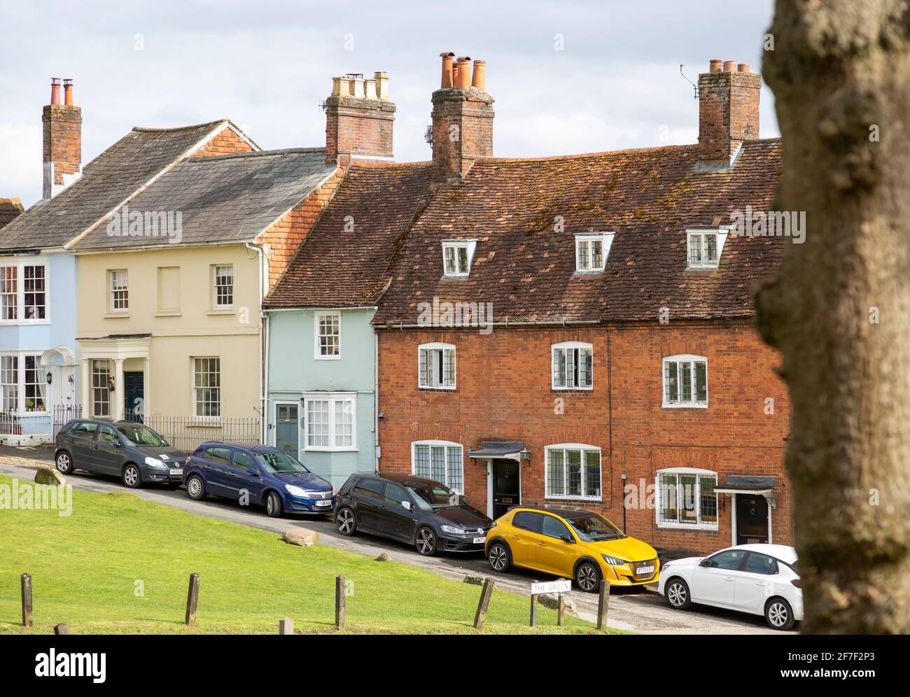 Listed historic buildings The Green, Marlborough, Wiltshire, England ...