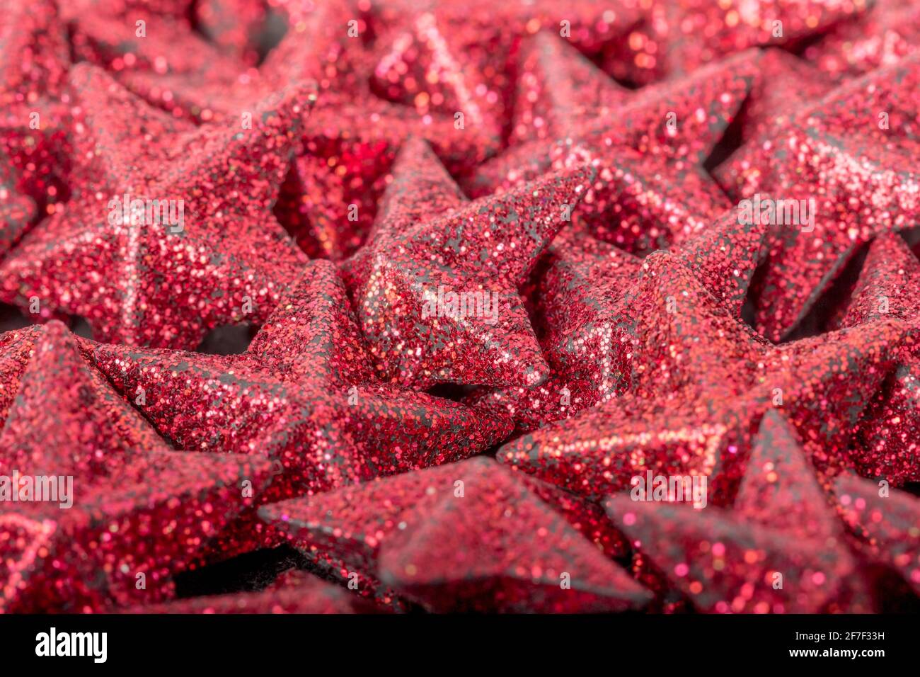 Group of red luxury beautiful christmas stars decoration. Wonderful ...