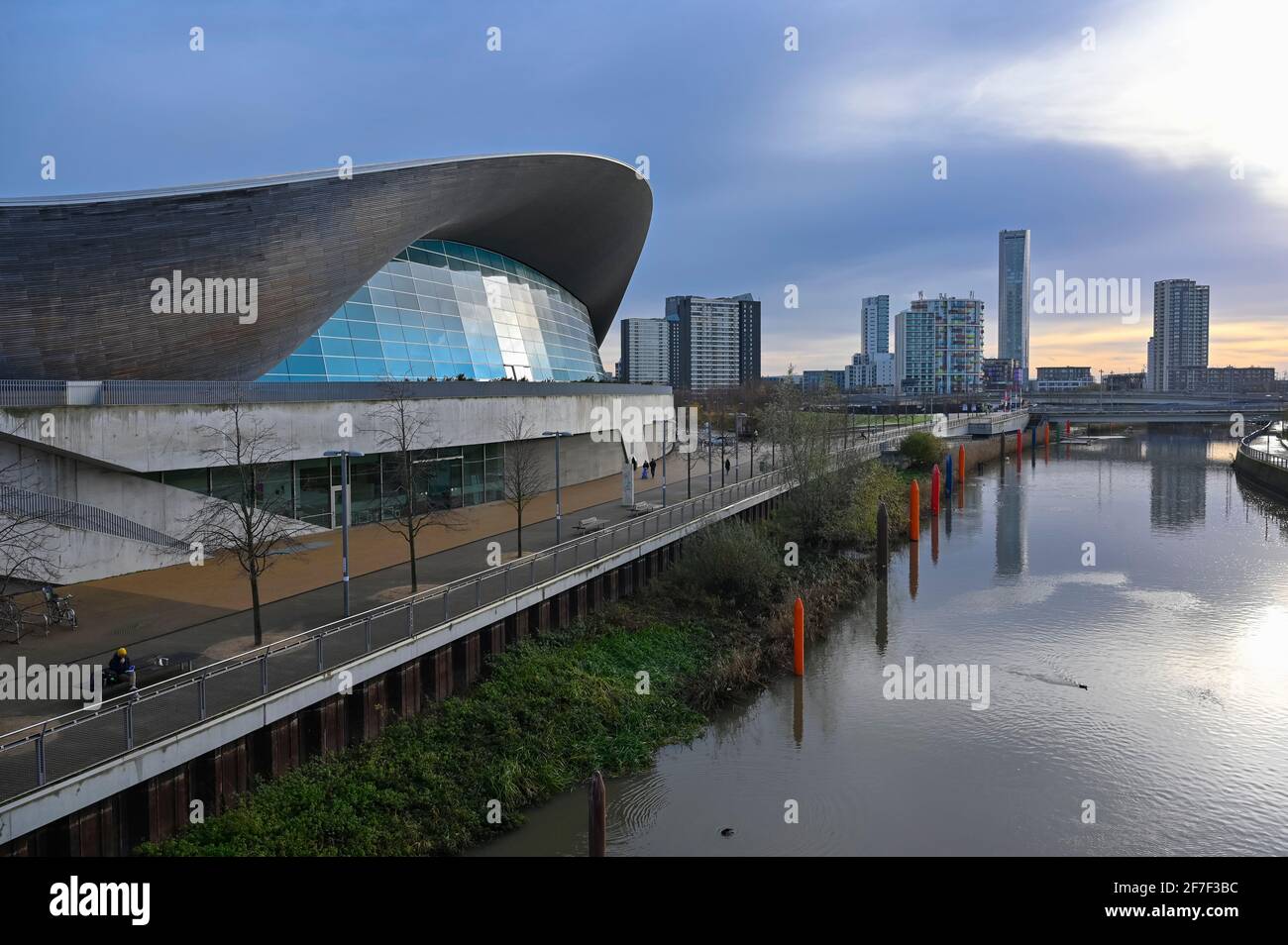 QE2 Olympic Park, Stratford, London Stock Photo - Alamy