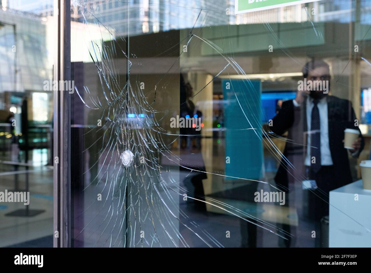 Broken windows than broken promise hi-res stock photography and images ...