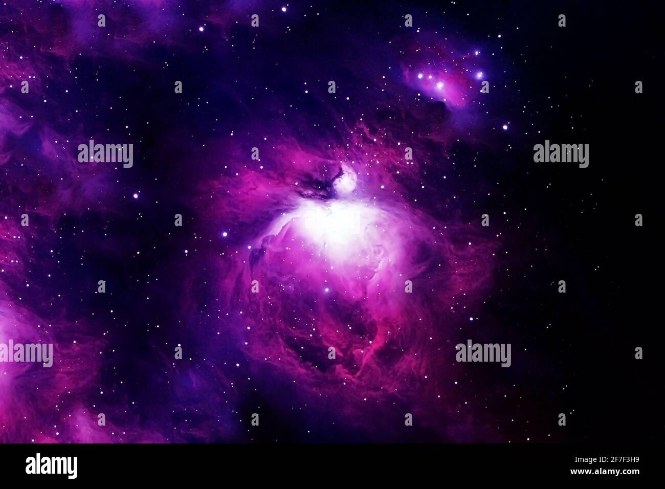 Beautiful colored galaxy. Blue space with stars. Elements of this image ...