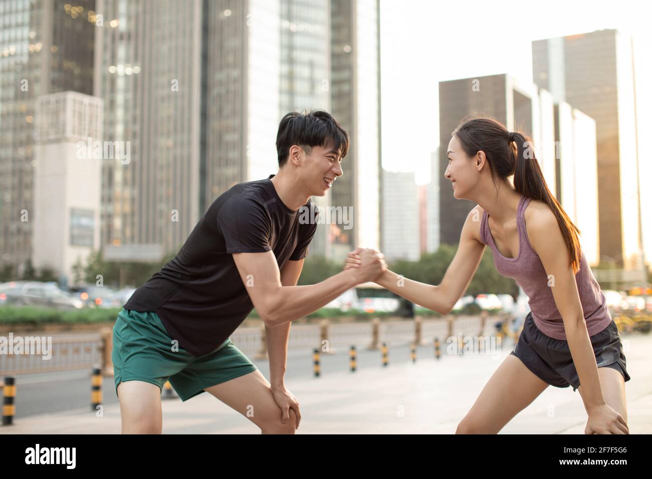 Arm wrestling couple hi-res stock photography and images - Alamy
