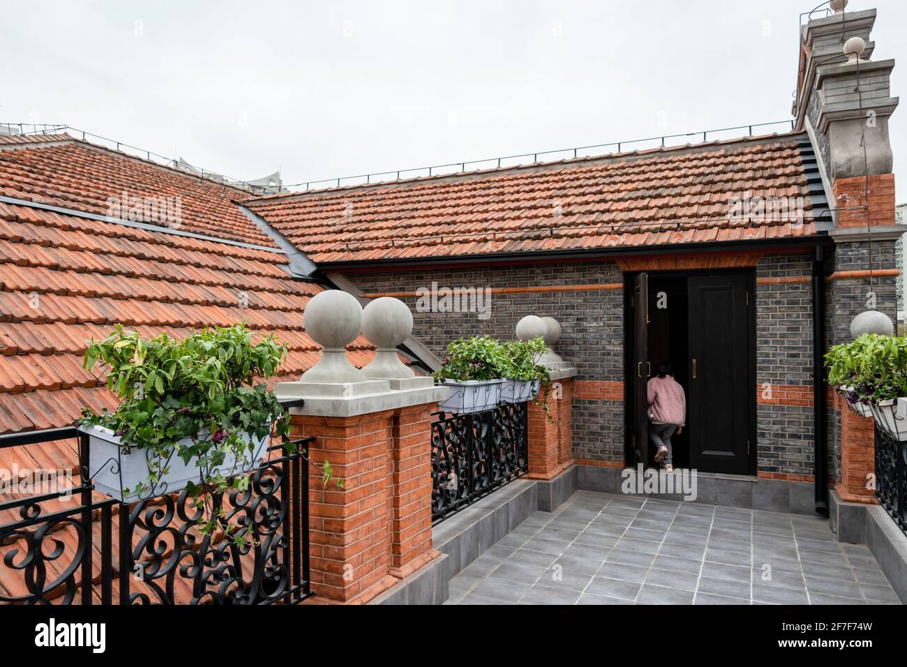 SHANGHAI, CHINA - APRIL 7, 2021 - Citizens visit the former residence ...