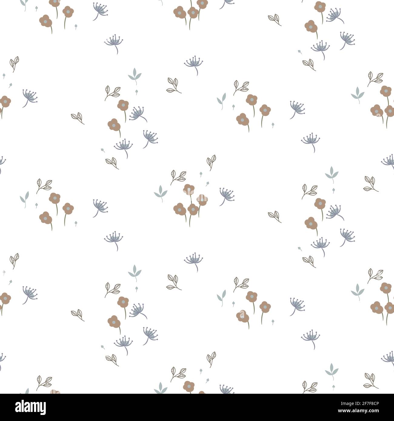 Cute small flower Stock Vector Images - Alamy