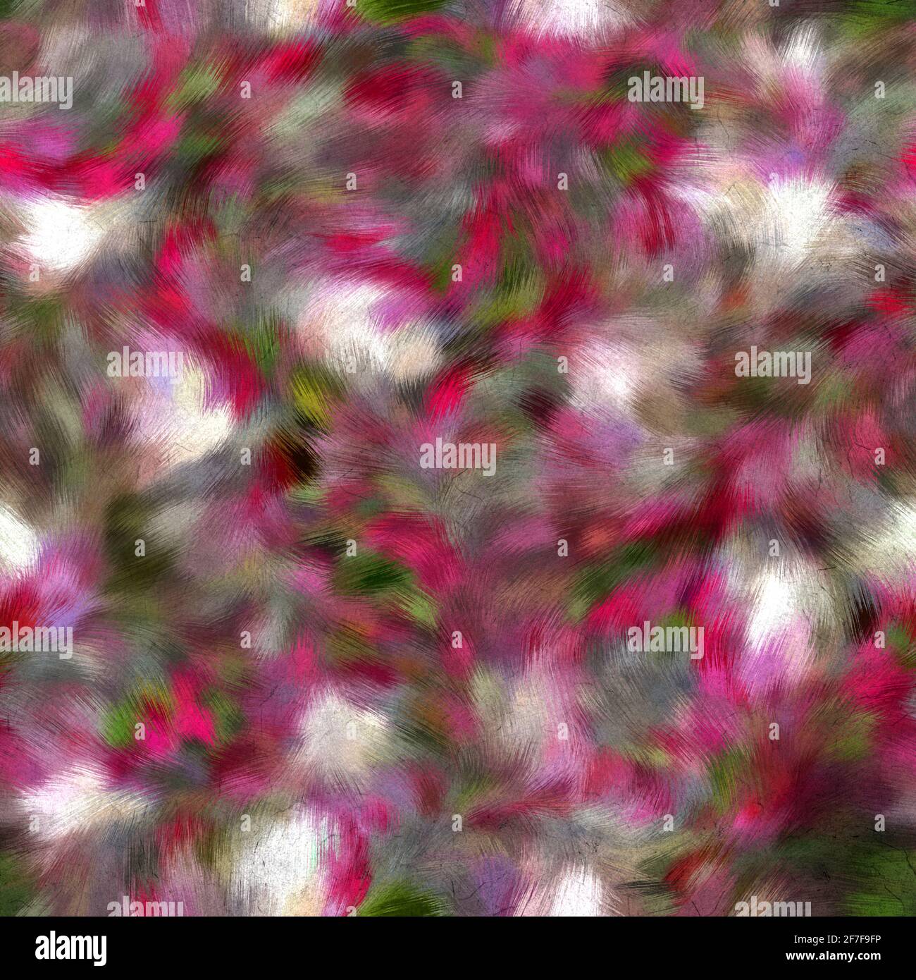Seamless faux digital painted floral pattern print Stock Photo - Alamy
