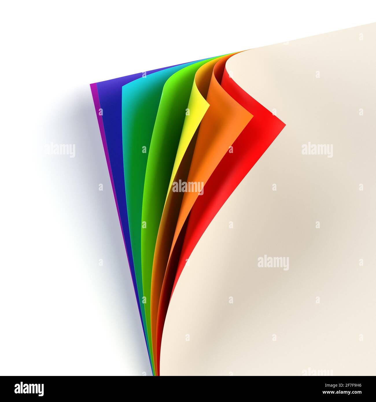 Curled blue edge hi-res stock photography and images - Alamy