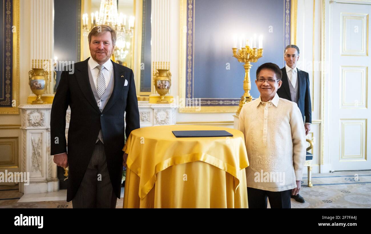 King Willem-Alexander of The Netherlands at Palace Noordeinde in The ...