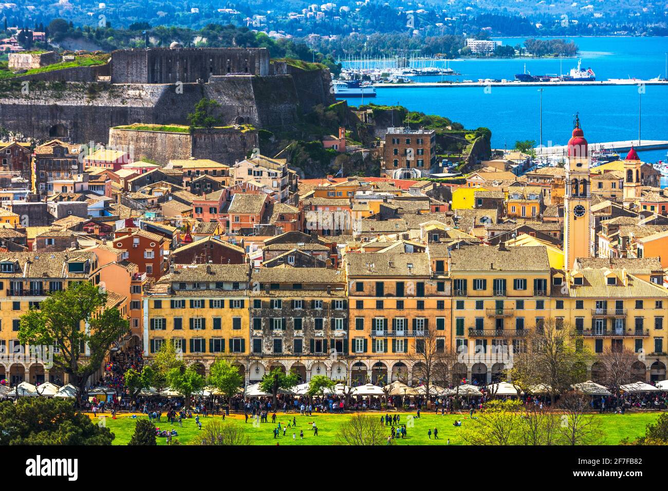 Corfu cityscape hi-res stock photography and images - Alamy