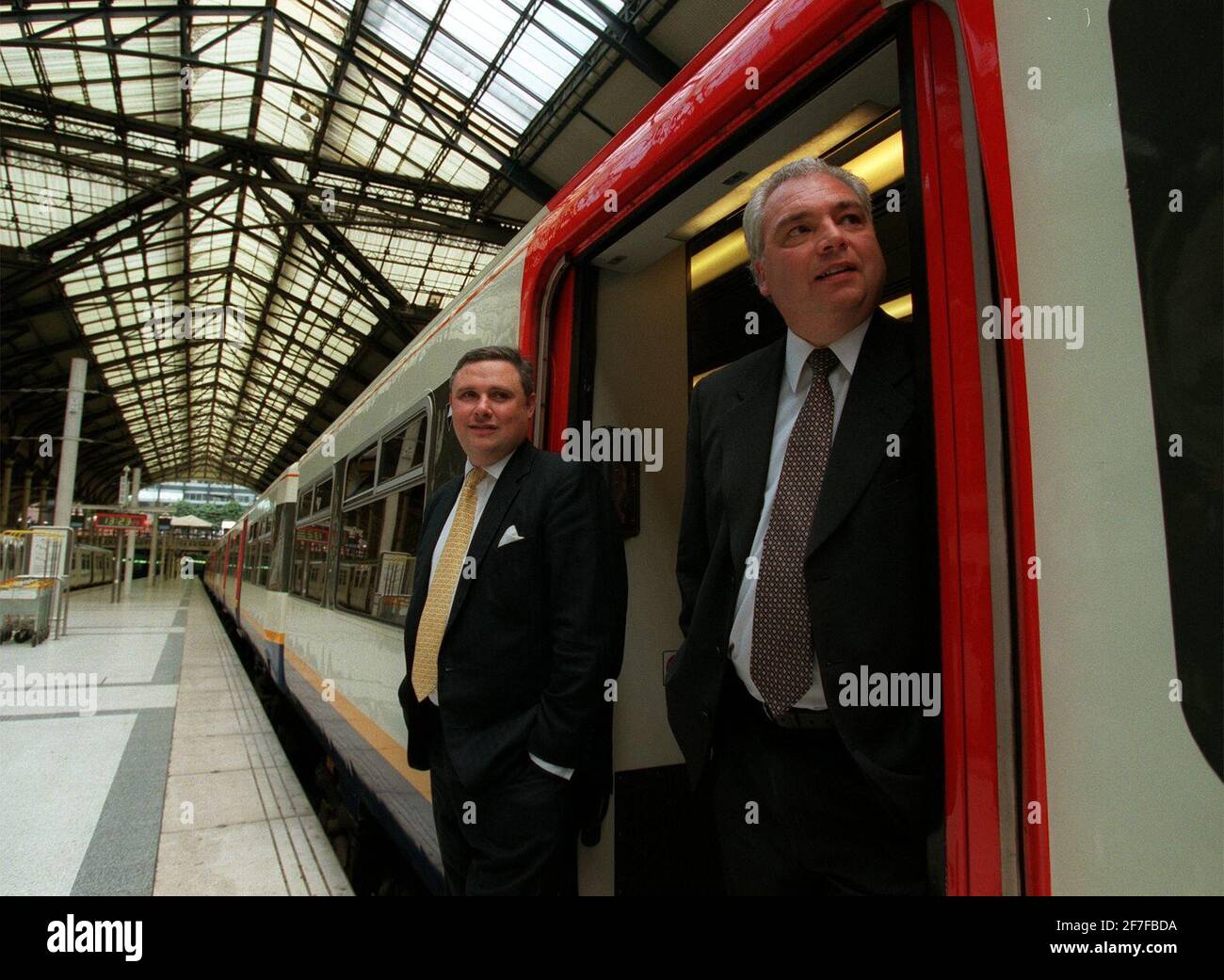 William Rollason, finance director, left, and Phil White chief ...