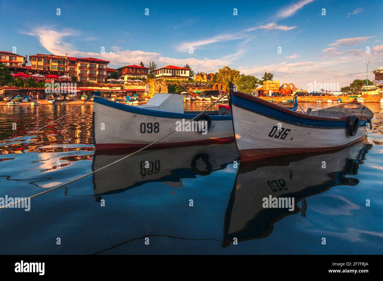 Nesebur (Mesembria) is an ancient town and one of the Bulgarian Black ...