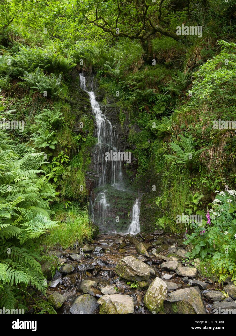 English waterfall hi-res stock photography and images - Alamy