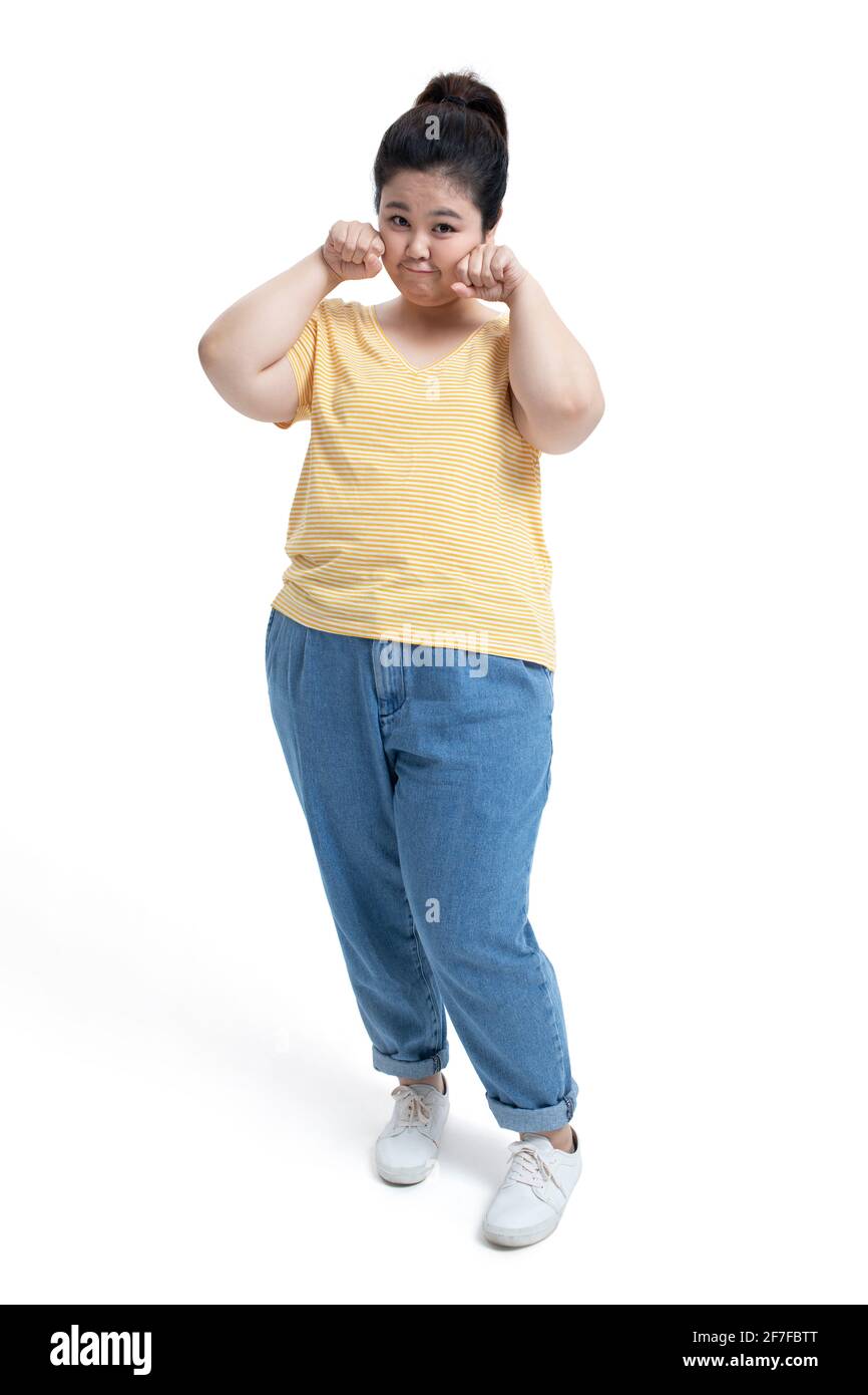 Acting cute hi-res stock photography and images - Alamy